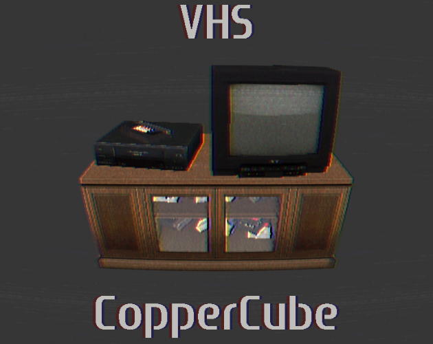VHS Shader for CopperCube Screen Shader Extension by SamGrady