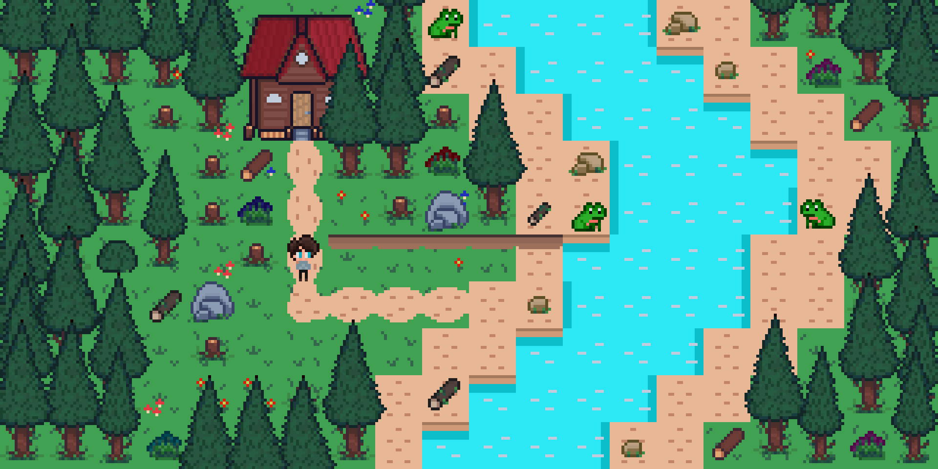 Classic RPG forest pack by Lyken R. V.