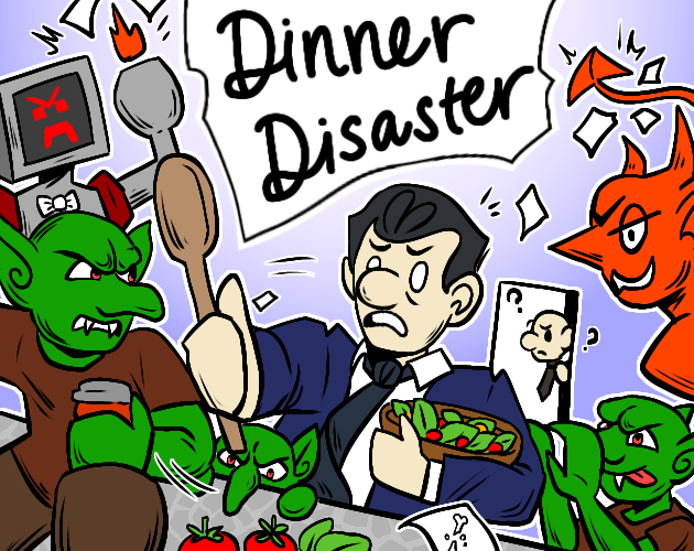 Dinner Disaster by Studio Fractured for Brackeys Game Jam 2025.1 - itch.io