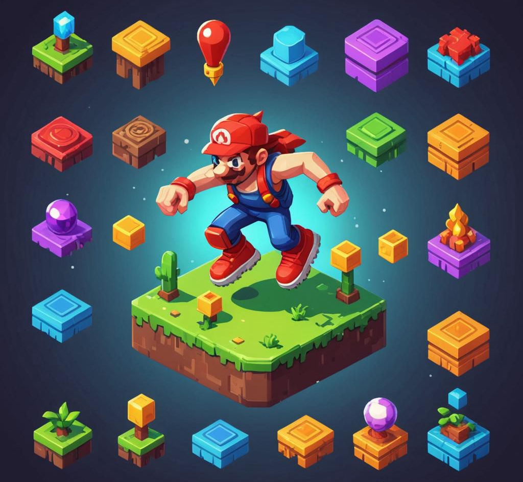 PIXEL PARKOUR SPEED RUN by PeKr game studios