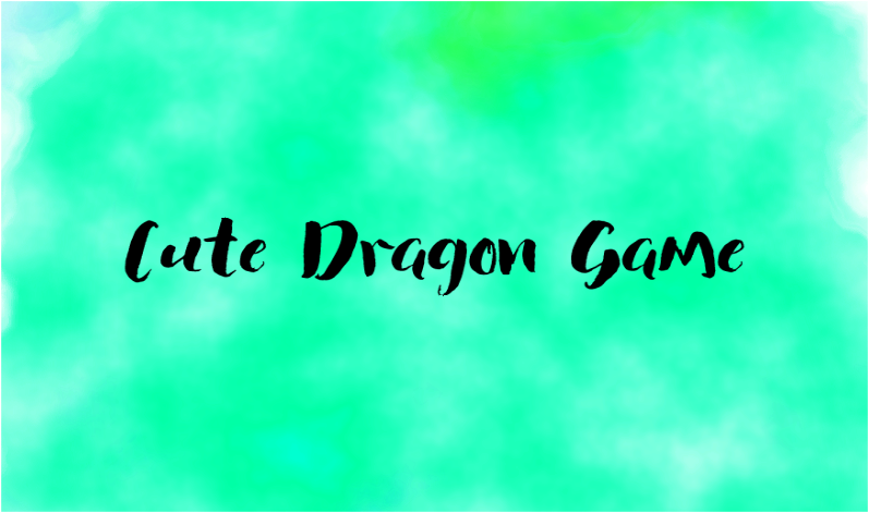 Cute Dragon Game by space_game