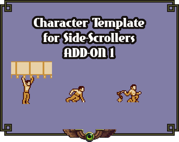 Pixel Side-Scroller Character Template Add-On1 by Thomas Feichtmeir ...