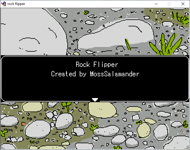 Rock Flipper by MossSalamander
