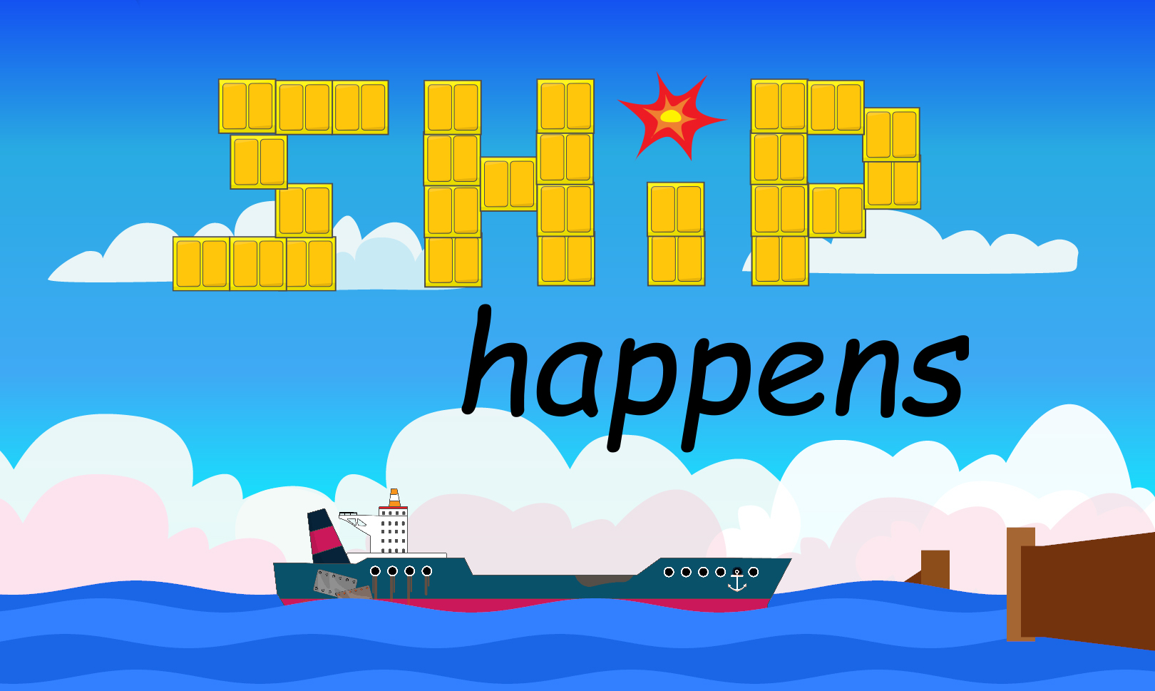 Ship Happens by RynKitty, palegreysky, caudiciform, olekspickle for Brackeys Game Jam 2025.1 ...