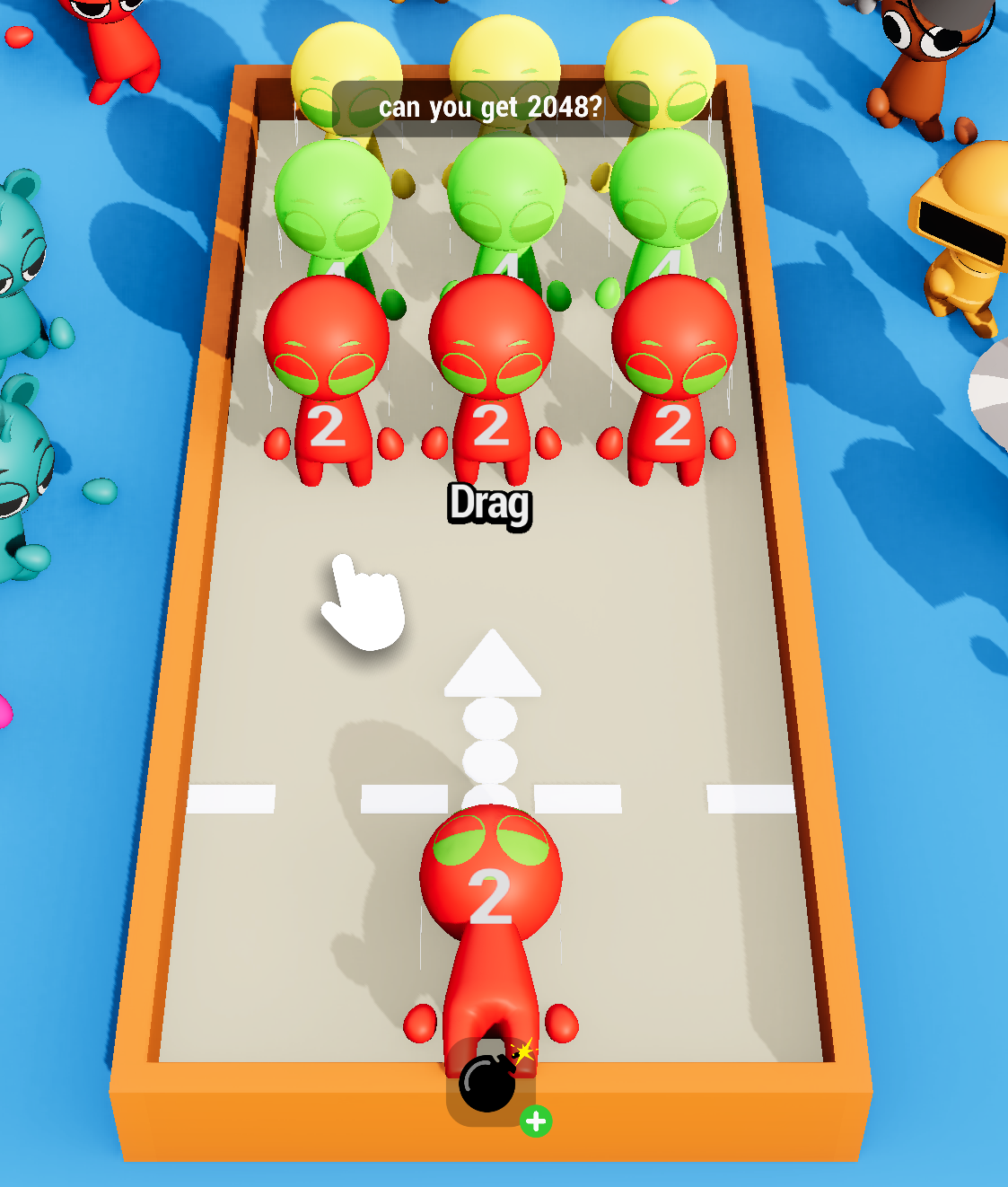 Sprunki 2048 by Vasili