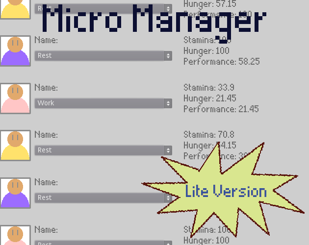 Micro Manager Lite by TheGamer
