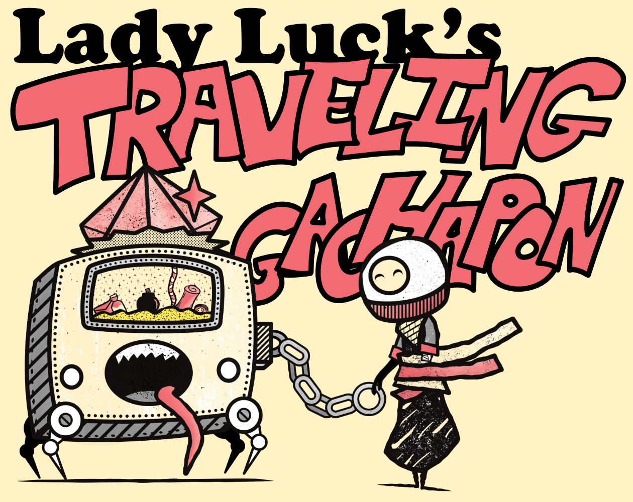 Lady Luck's Traveling Gachapon by AwkwardTurtle