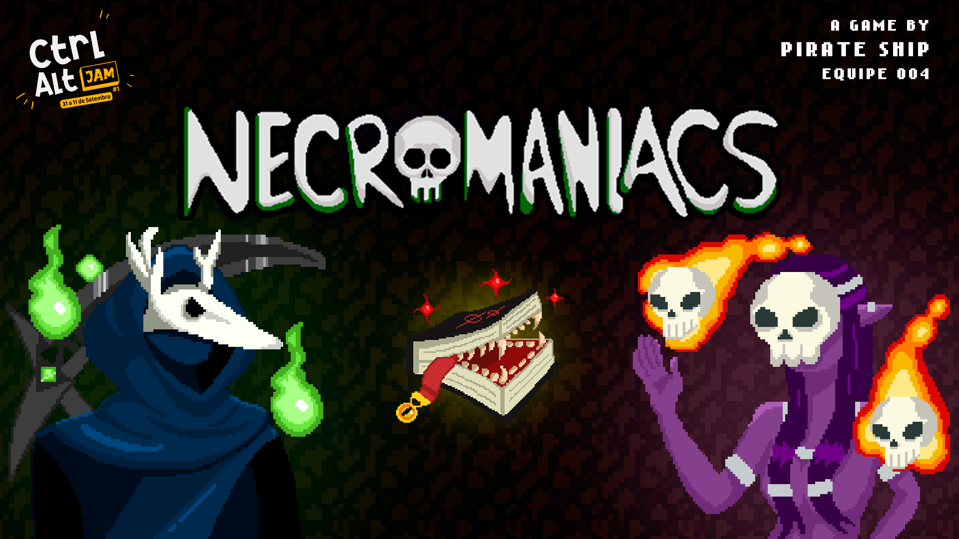 Necromaniacs by Mateus Prates, Brunoligon, Luan Santos, Egideon