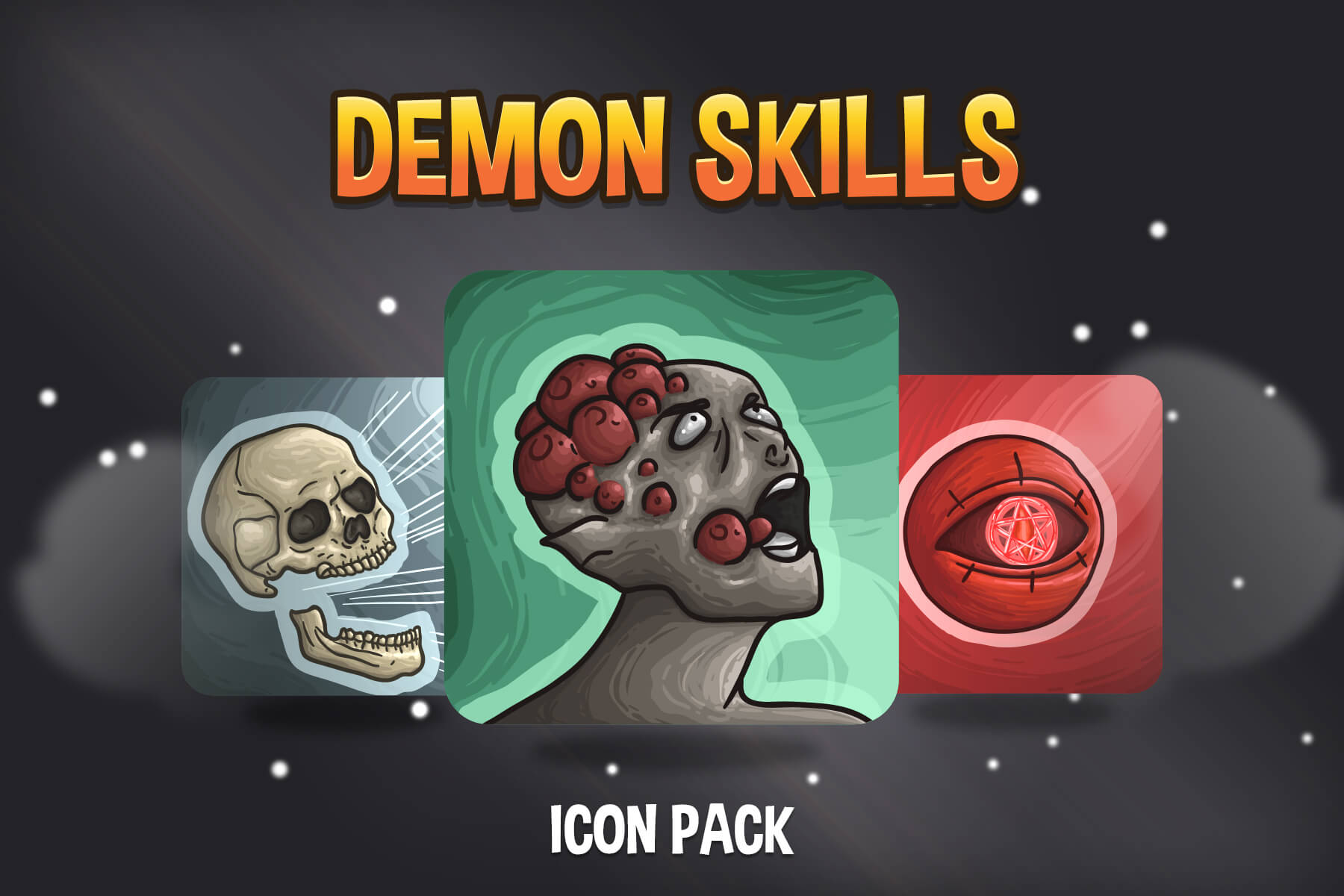 Demon Skills by Free Game Assets (GUI, Sprite, Tilesets)