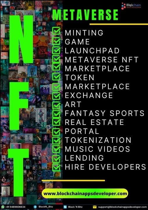 Metaverse NFT Game Development - BlockchainAppsDeveloper by Metaverse ...