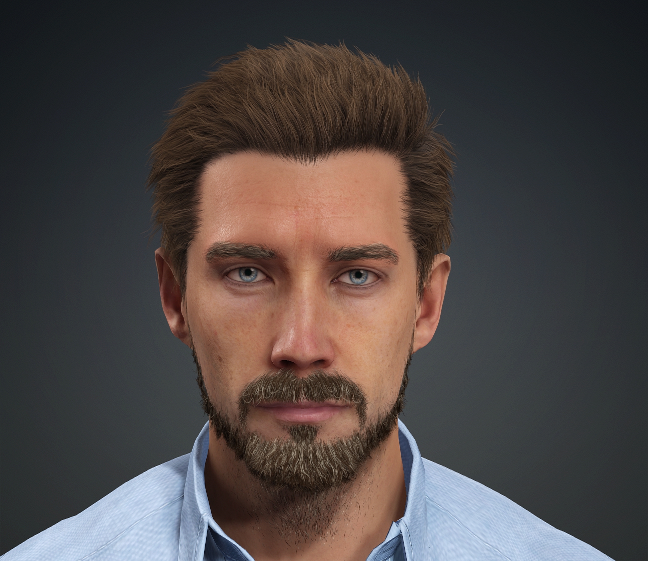 Realistic Human High Poly by missisipiGeek