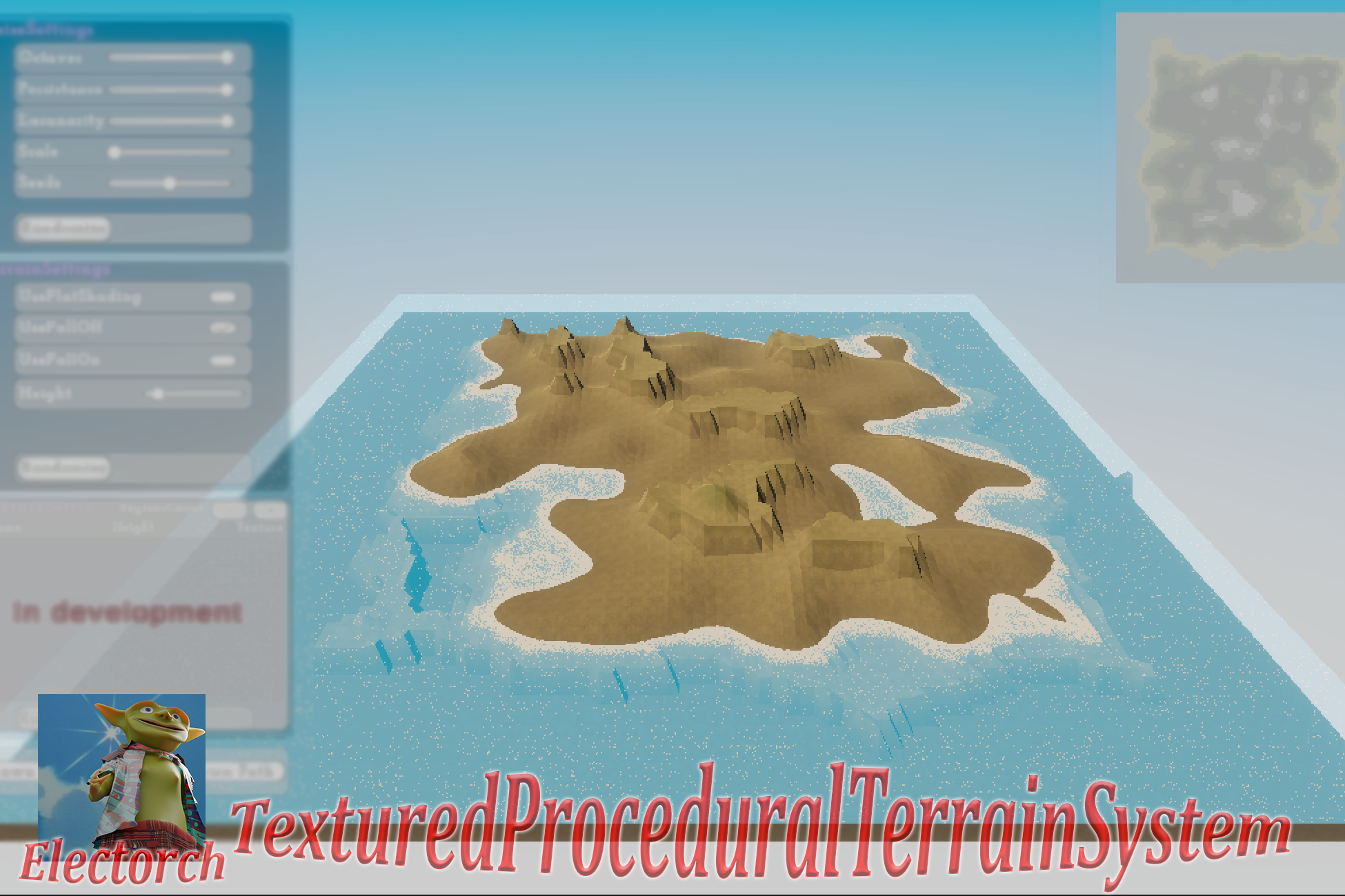 Textured Procedural Terrain System by Electorch Strauss Textured Procedural Terrain System by Electorch Strauss