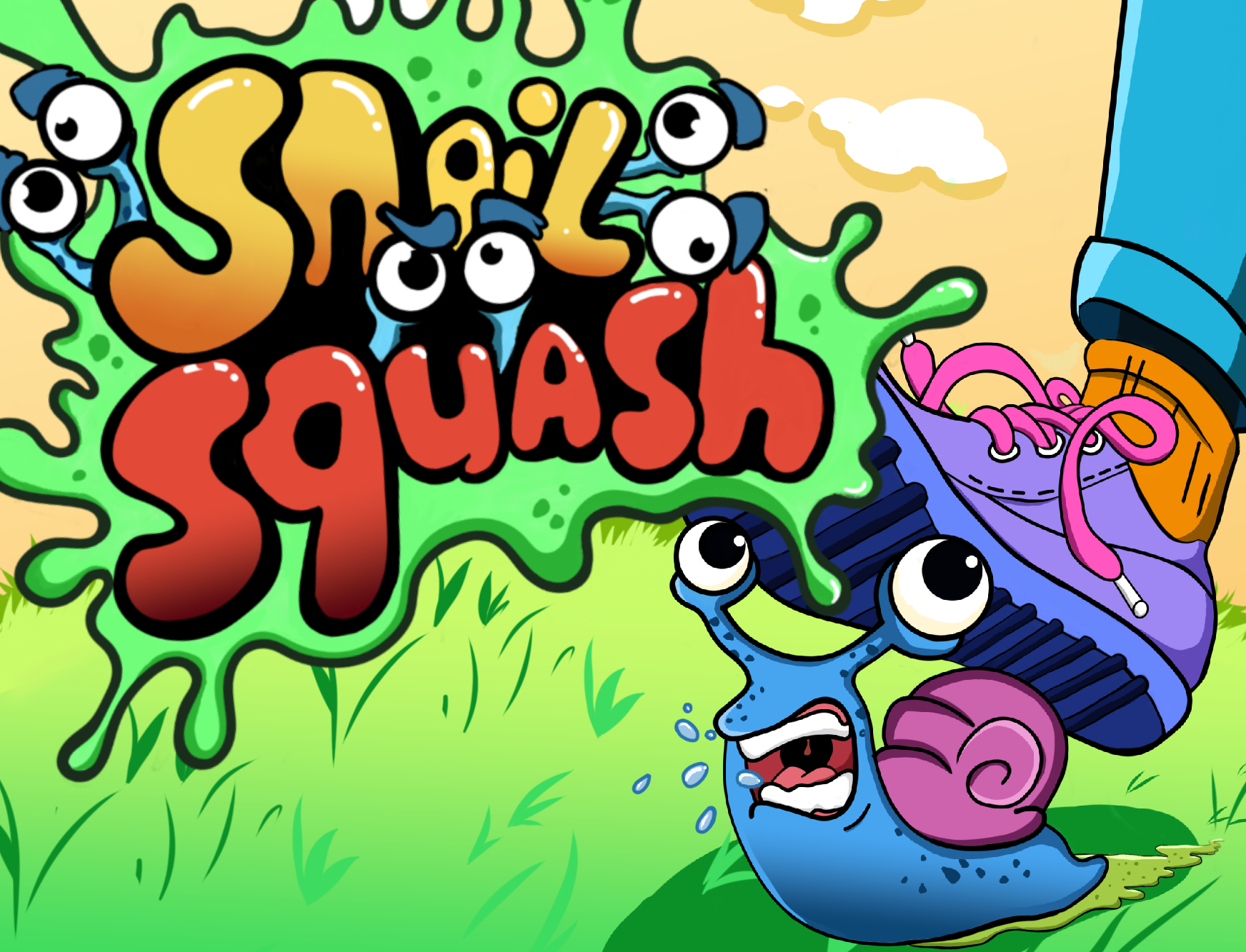 mobile game Snail squash by Hamstar games