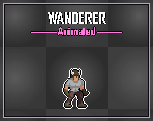 Pixel Character Revamped Wanderer By Admurin