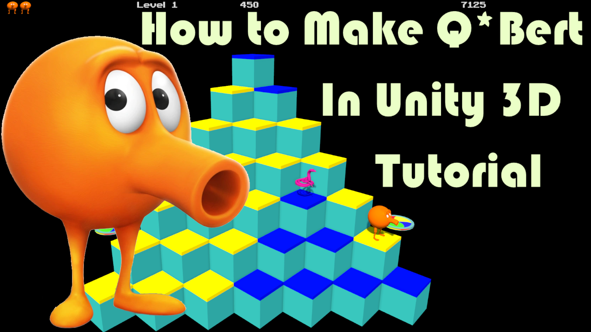 Q*Bert - Tutorial Project by Midnite Oil Software LLC