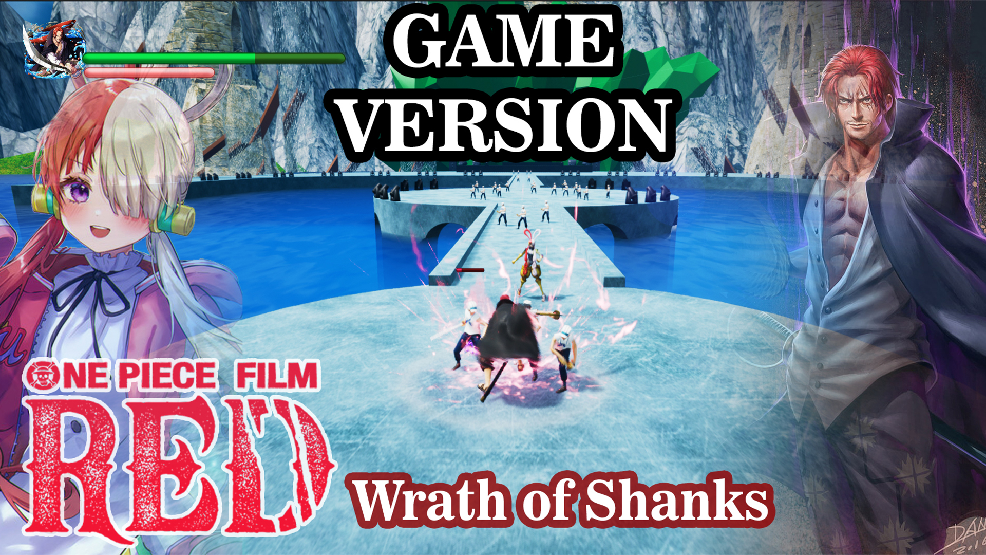 One Piece Red Wrath of Shanks by Ervin GameDev