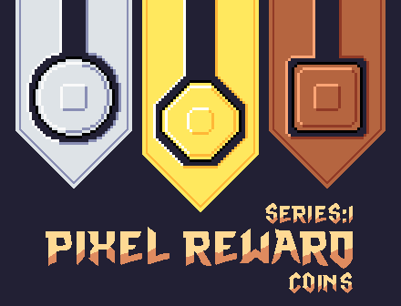 Pixel Reward Series #1 : Coins by Humble Pixel