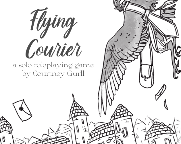 Flying Courier by Courtney 🌻 The Sunflower Court