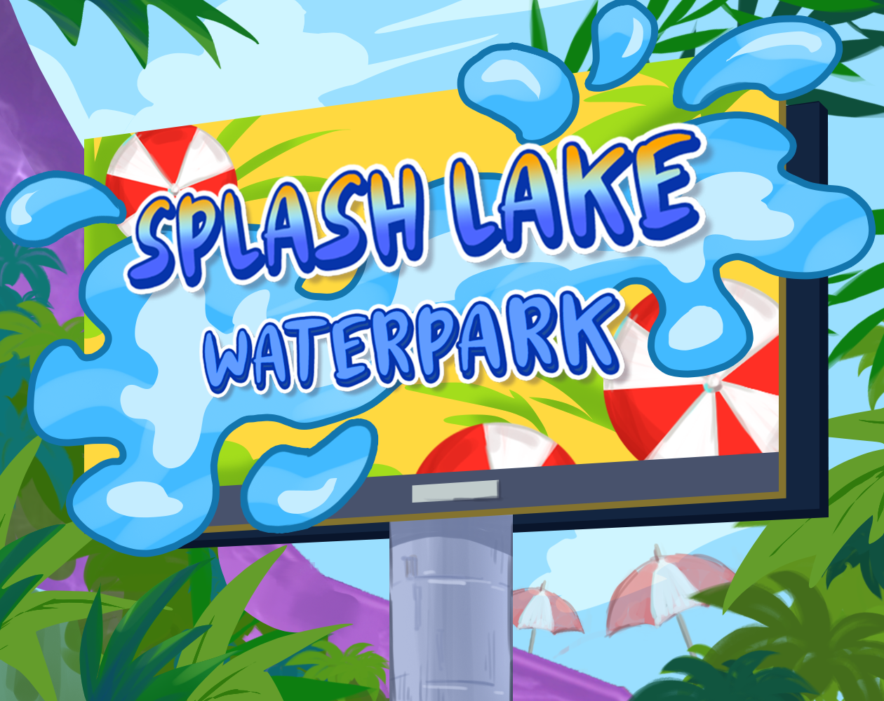 Splash Lake Waterpark by Zenith Corps., Scott F. Thompson, Ramiro94, bergamotgrey, CyberGamerX ...