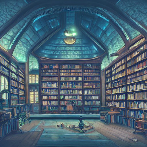 Library Backgrounds by fodric