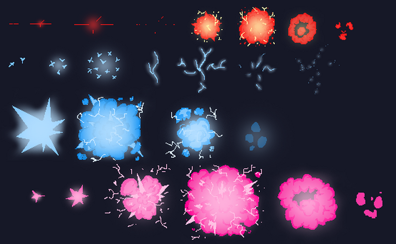 All particles effects by Kendrick ML - itch.io