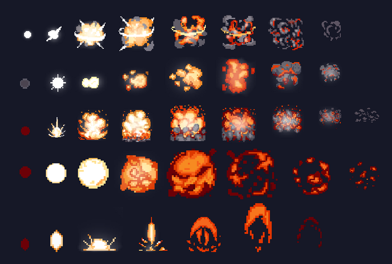 All particles effects by Kendrick ML - itch.io