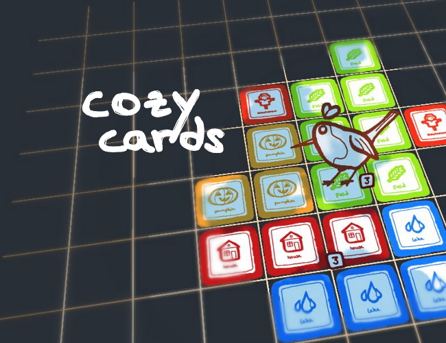 cozy cards by threehappybeans for Cozy Autumn Game Jam (2022) - itch.io