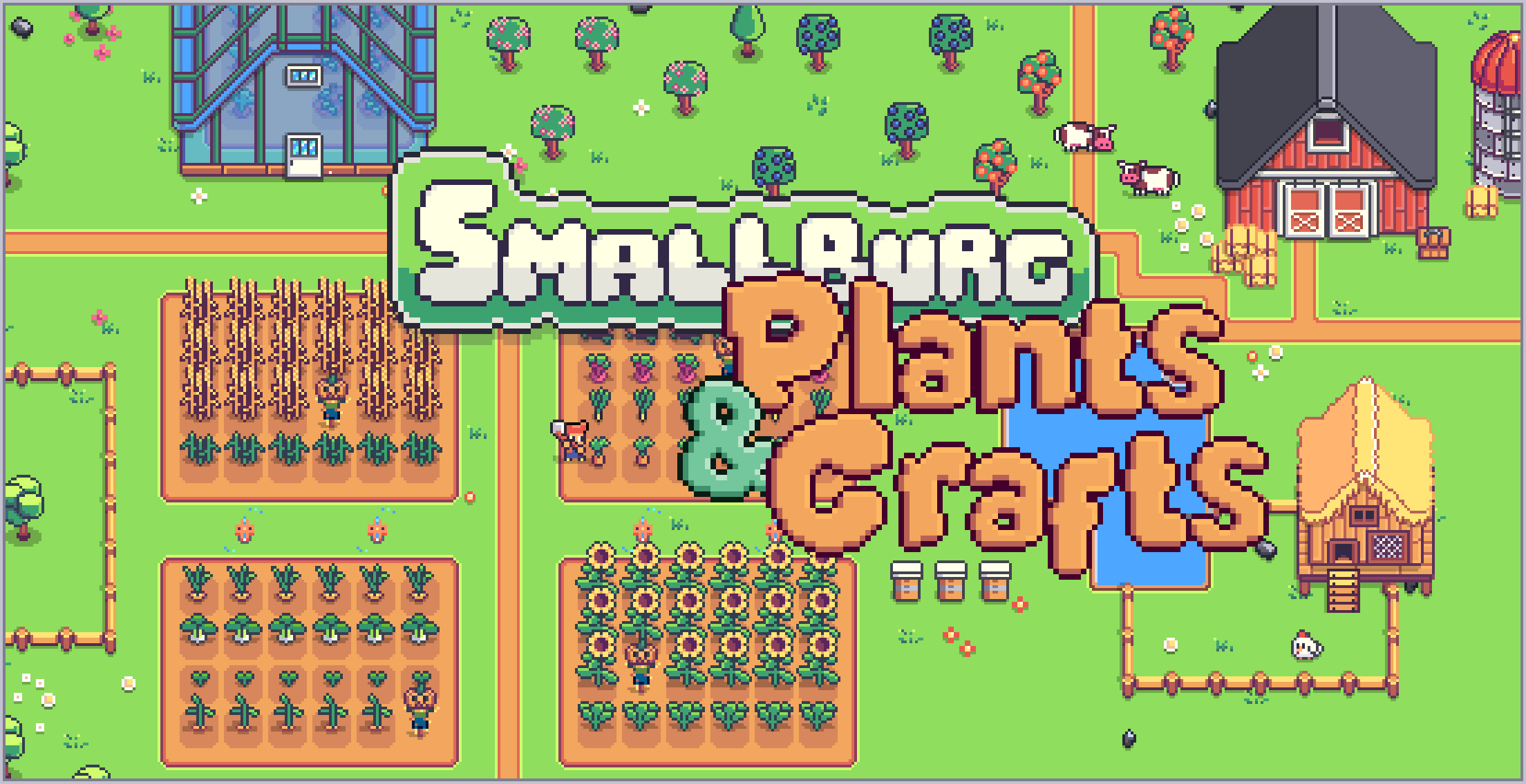 Forking Amazing SmallBurg Plants Crafting Pack By AlmostApixel