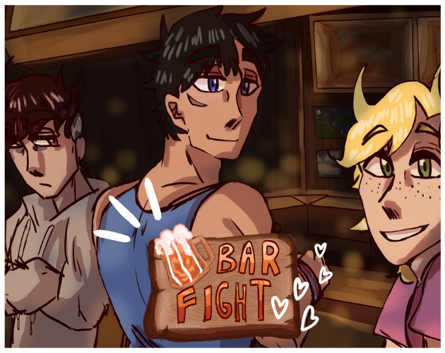 Bar Fight - [DEMO] Romantic Visual Novel by Alexis