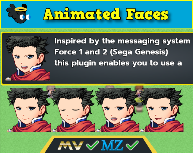 Eli Animated Faces - Animate the message box faces! | RPG Maker Forums