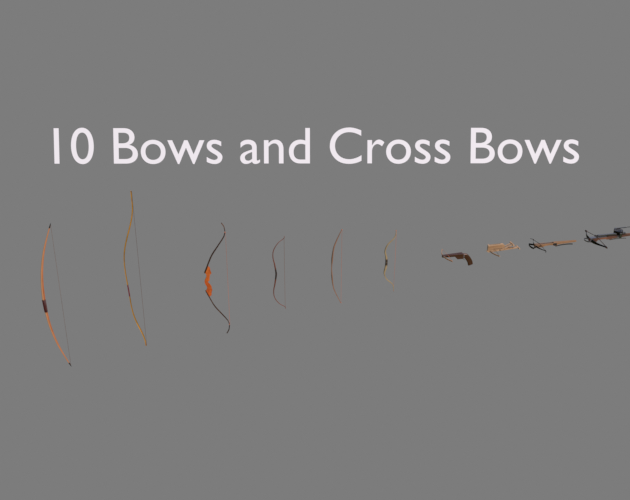 10 Bows and Cross Bows by Gintoki1234