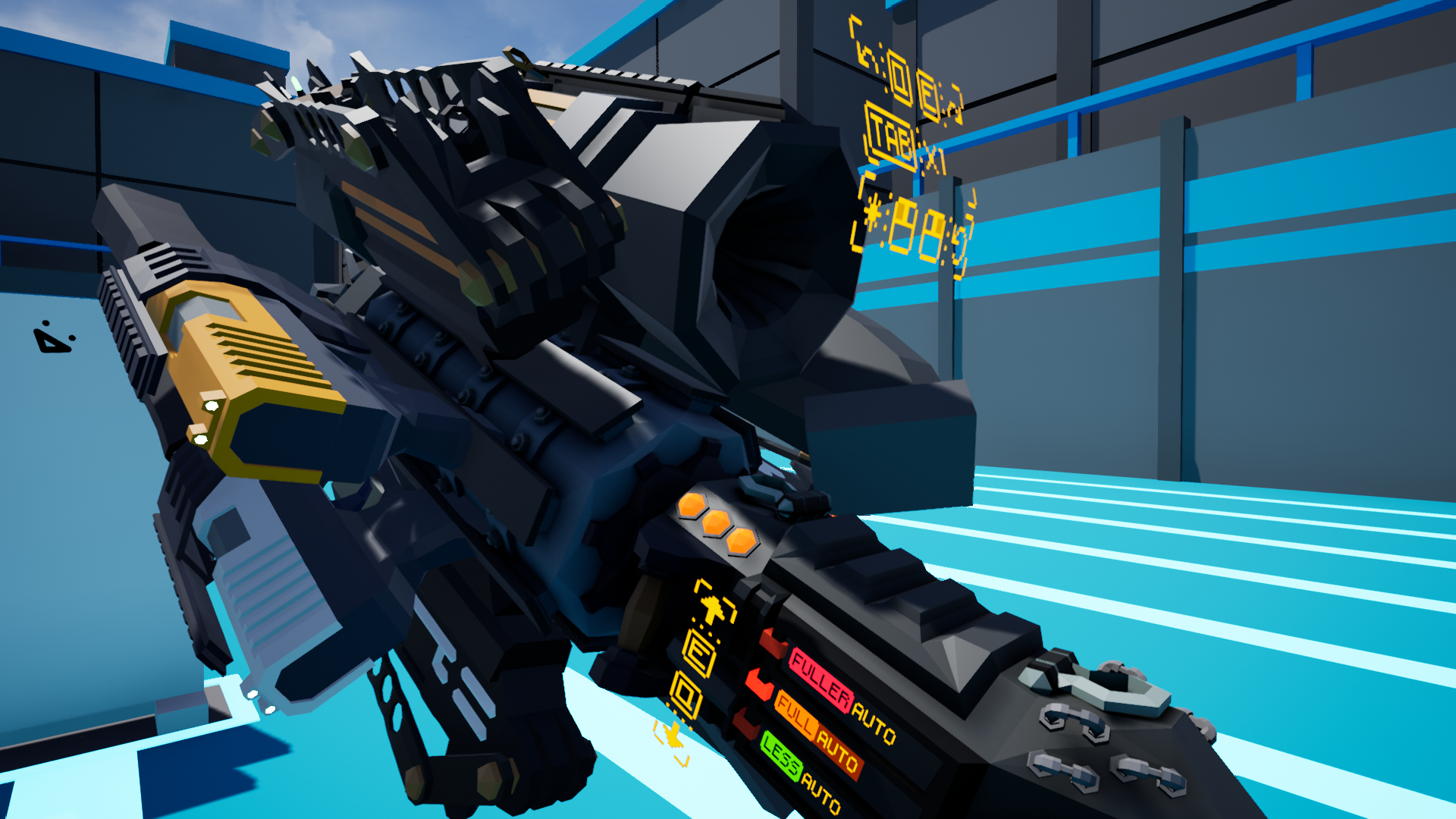 Weapon wheel (Shooting range) by PizzaPunk