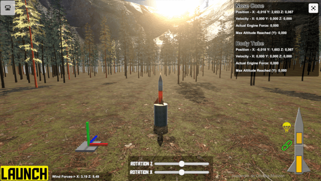 Rocket Launcher Simulator 3D by Alexandre Monzen