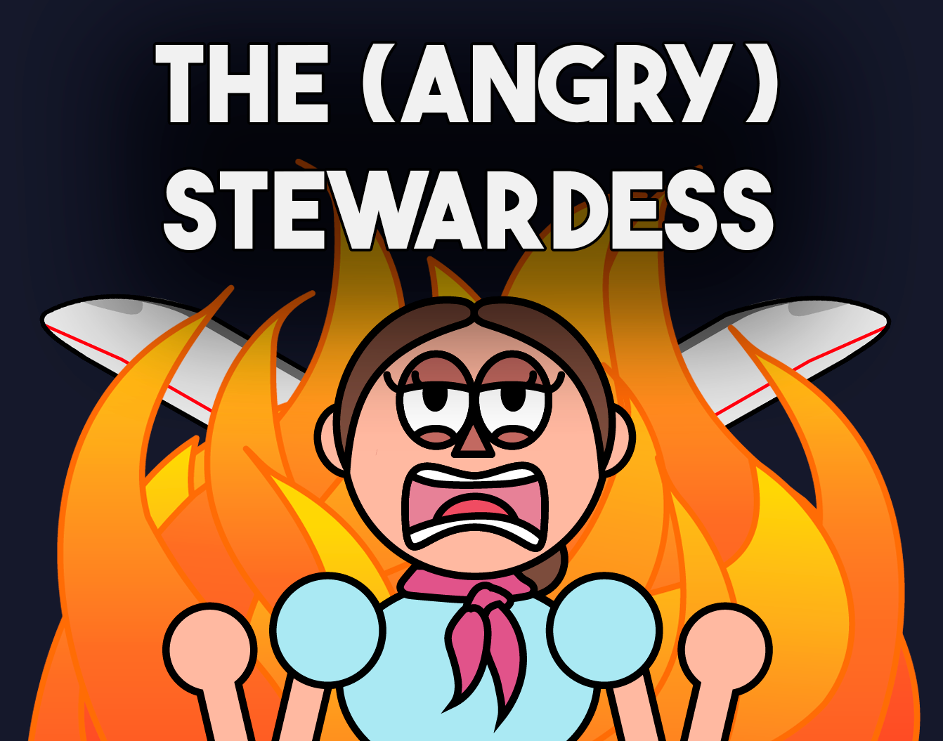 The Angry Stewardess By AleixFerre Eric Valero Joel P rez Laureola