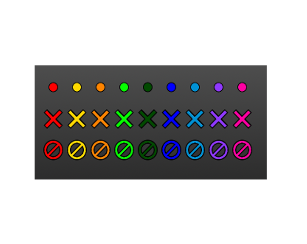 Foxhole Colorful Crosshairs by Ceeps