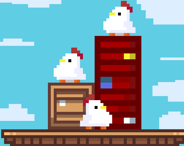 Chicken Egg Game by Ilya Damyan