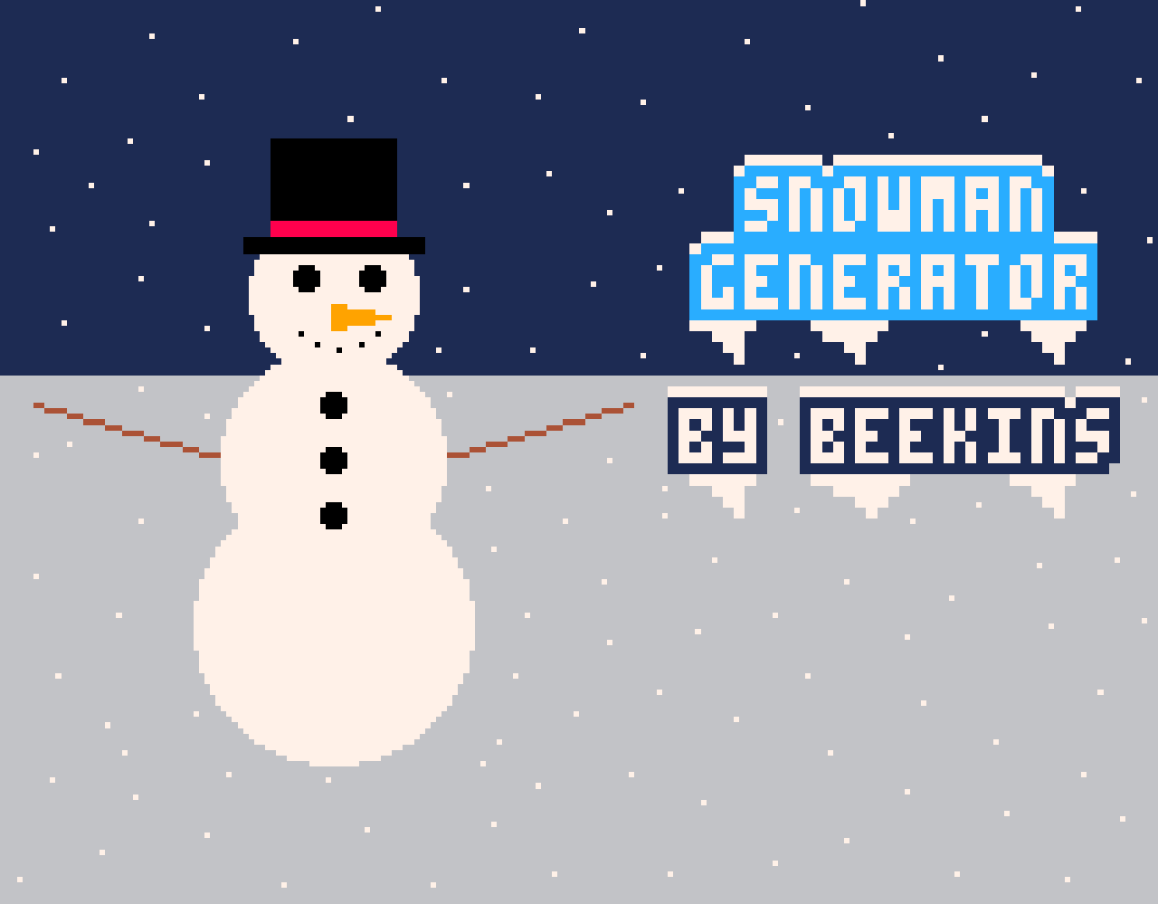 Snowman Generator by beekins