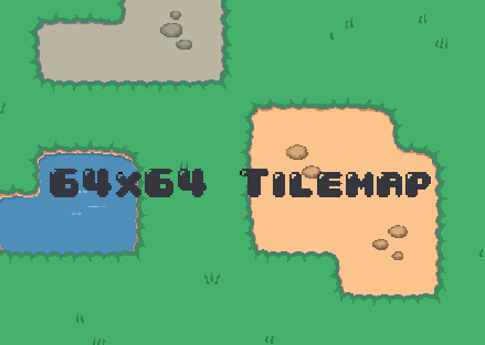 64x64 Outdoor Tile Map by Untitled
