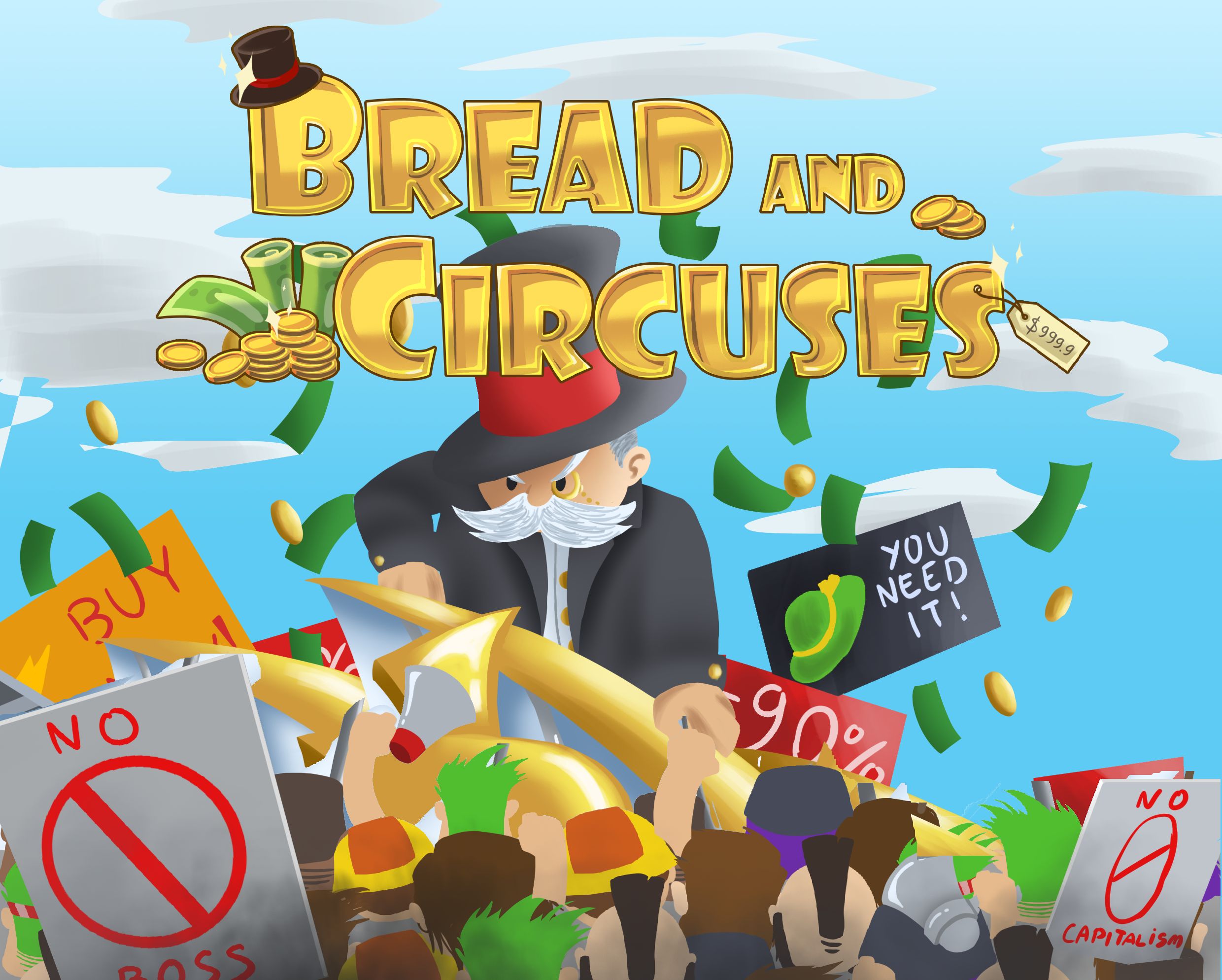 Bread And Circuses By Vlakna Fura CamilleLny Bread And Circuses By Vlakna Fura CamilleLny