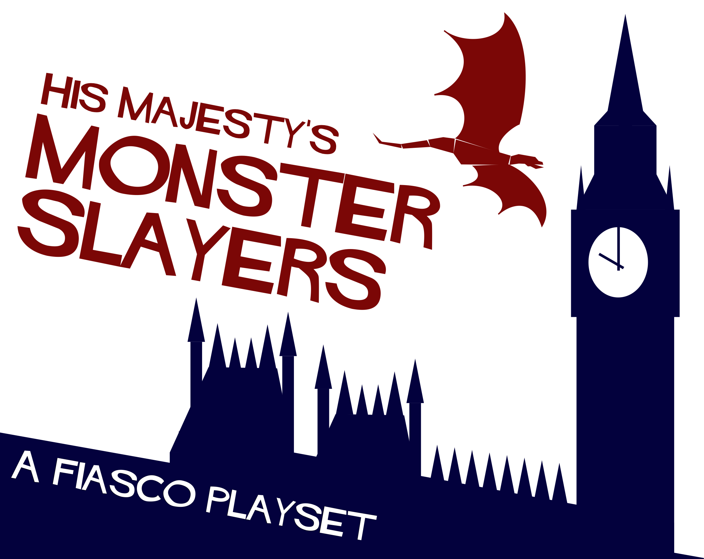 His Majesty's Monster Slayers (Fiasco Classic Playset) by DC Bradshaw