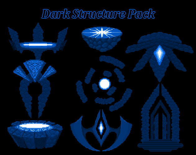 Dark Structure Pack by CreativeKind