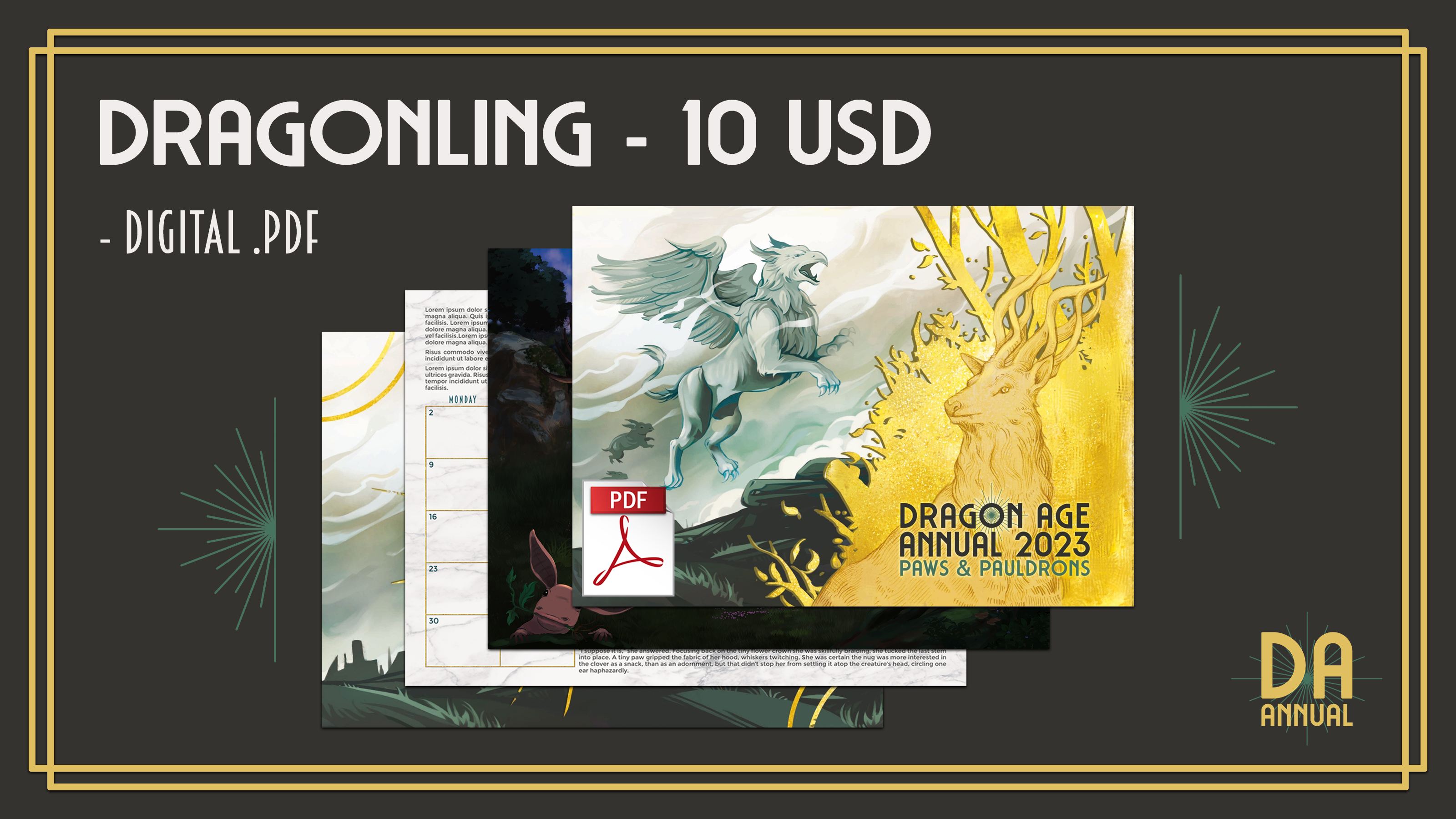 Dragon Age Annual 2023: Paws & Pauldrons by Dragon Age Annual