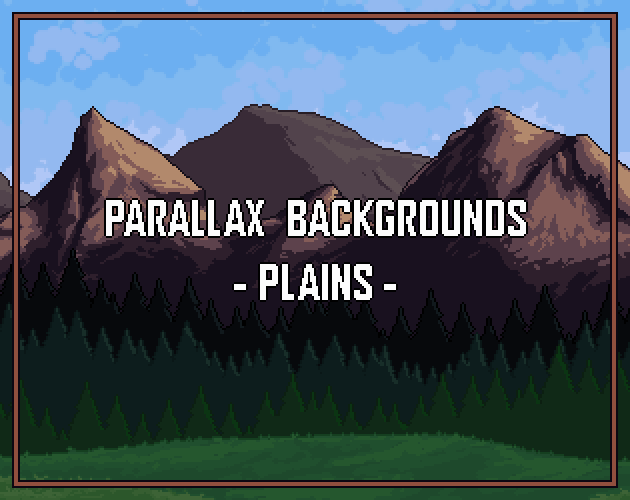 Parallax Backgrounds: Plains by Admurin