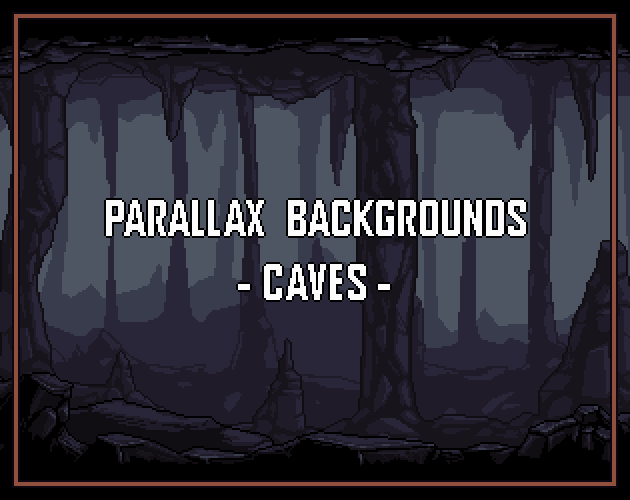 Parallax Backgrounds: Caves by Admurin