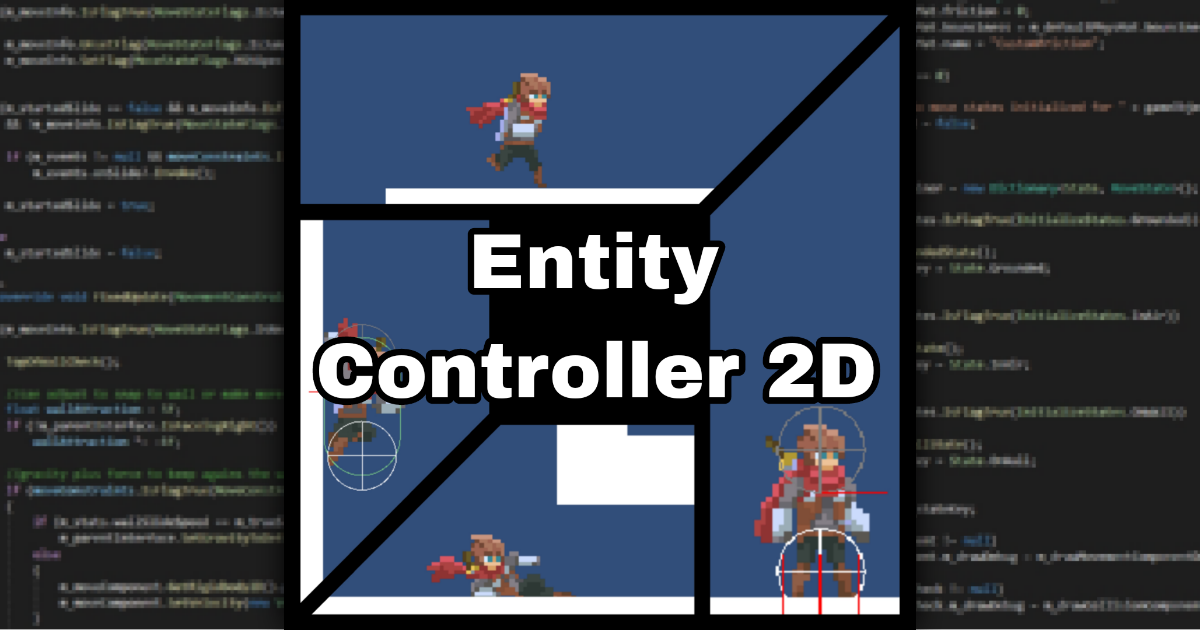 EntityController2D for Unity by PantheraOnline