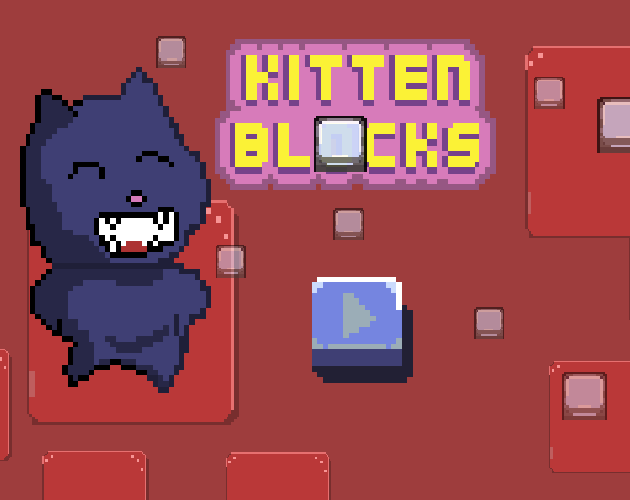 Kitten Blocks by PixelGamesWeb