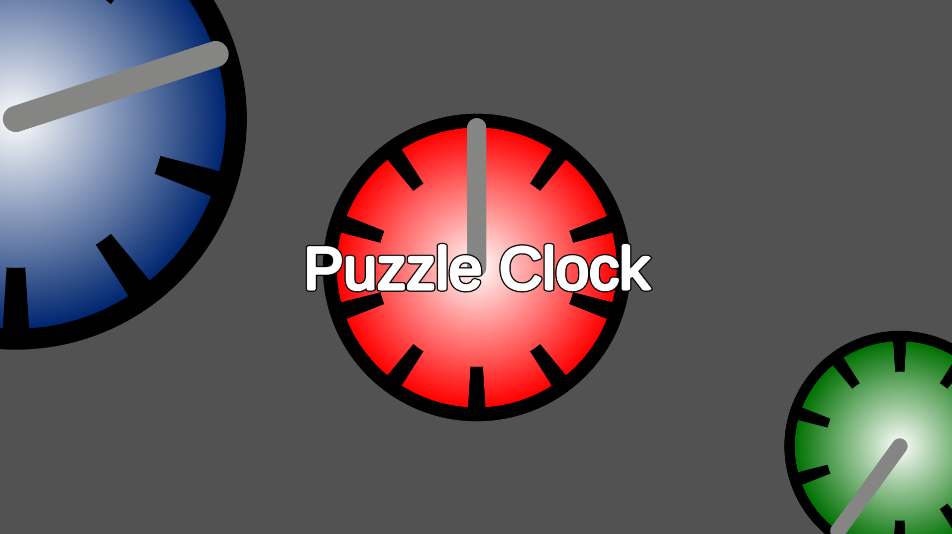 Puzzle Clock by Sam Gates