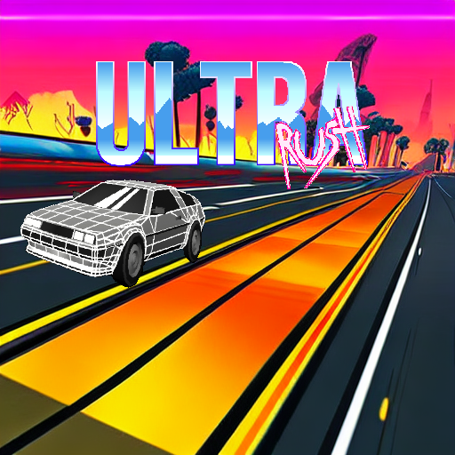 Ultra Rush : A Synthwave Racer by PlantBasedStudio