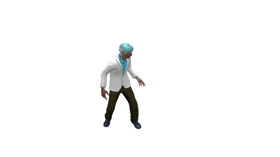 Scientist 2D Character Asset by Dundy97