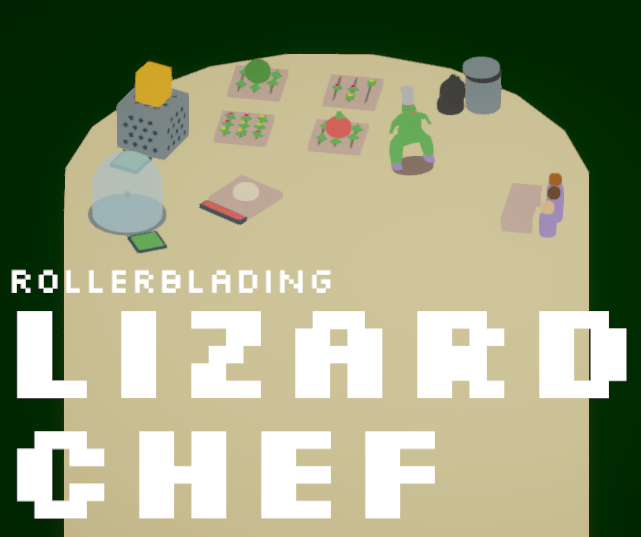 Lizard Chef by Zachary Shah